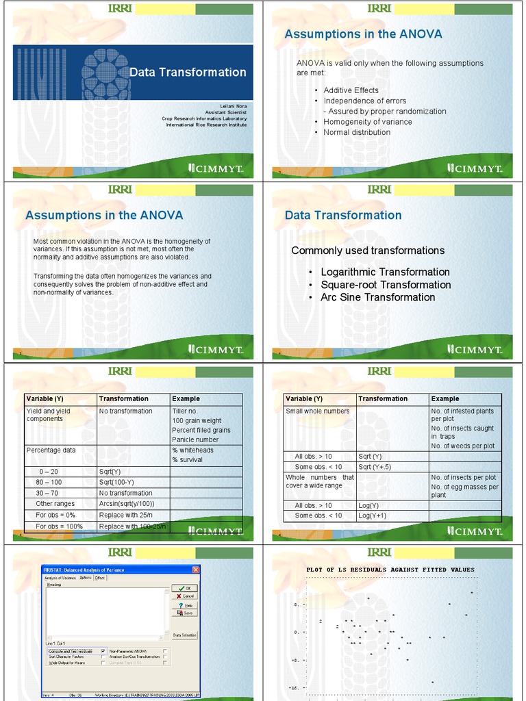 Powerpoint Presentation - Data Transformation | PDF | Analysis Of ...