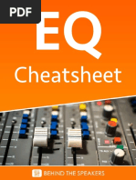Mixing Mastering Cheat Sheet Binder Print Ready 85x11 1 | PDF ...