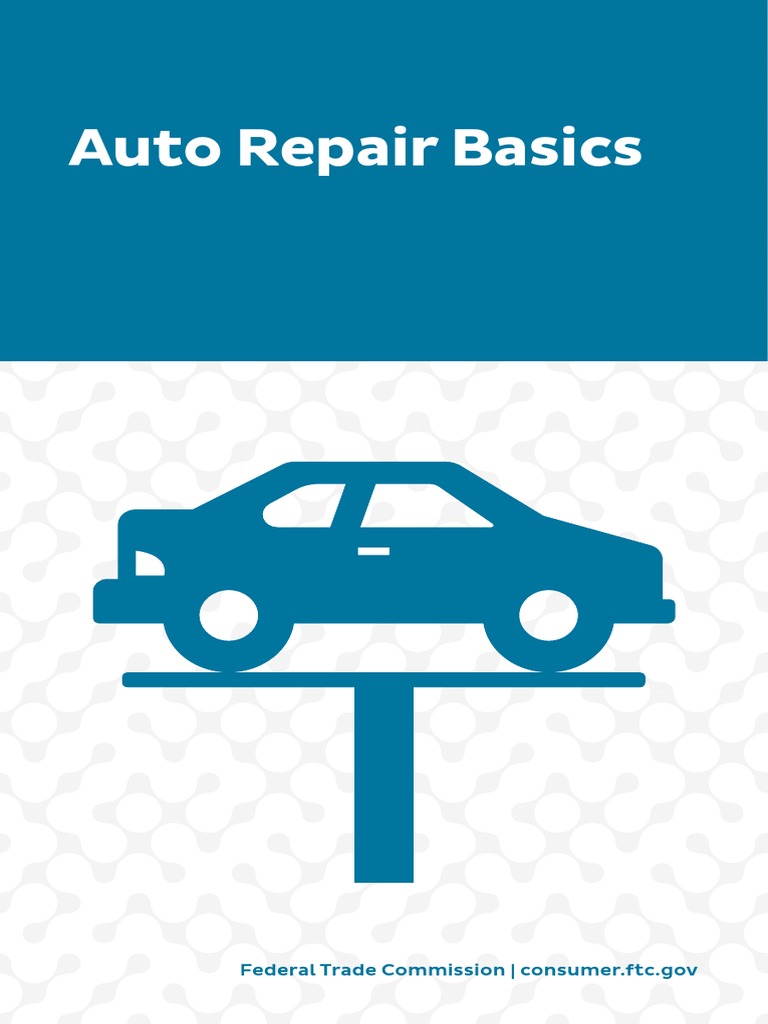 Auto Repair PDF | PDF | Transmission (Mechanics) | Federal Trade Commission