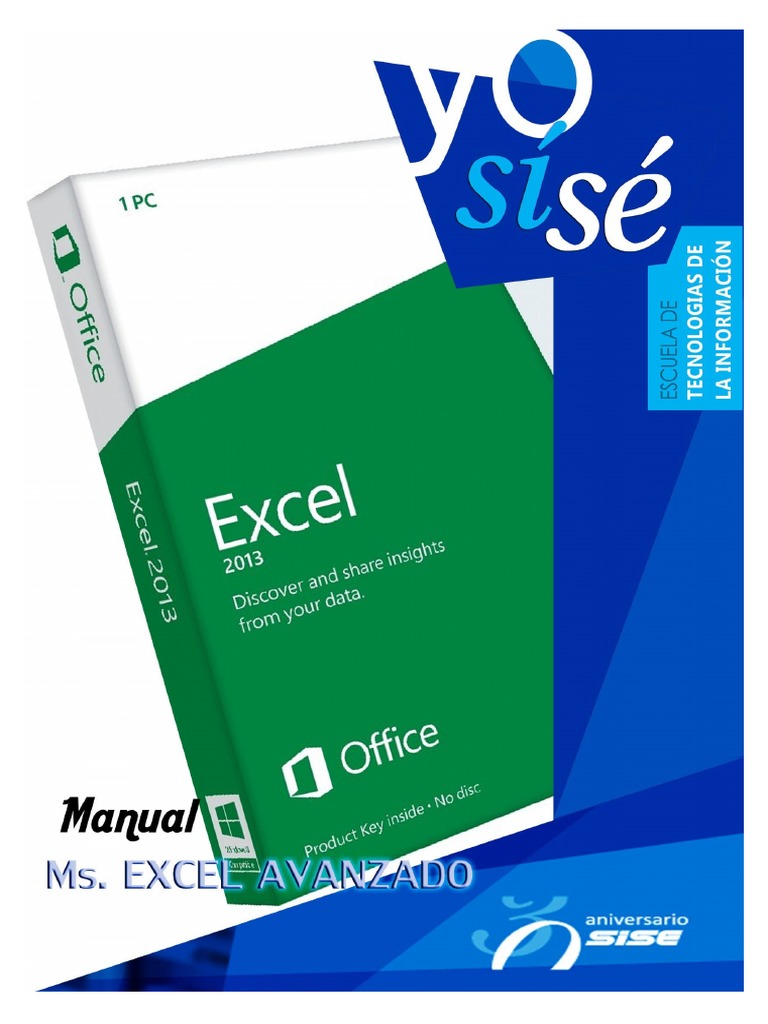 Manual MS Excel 2013 Avanzado | PDF | Macro (informática) | Microsoft Excel