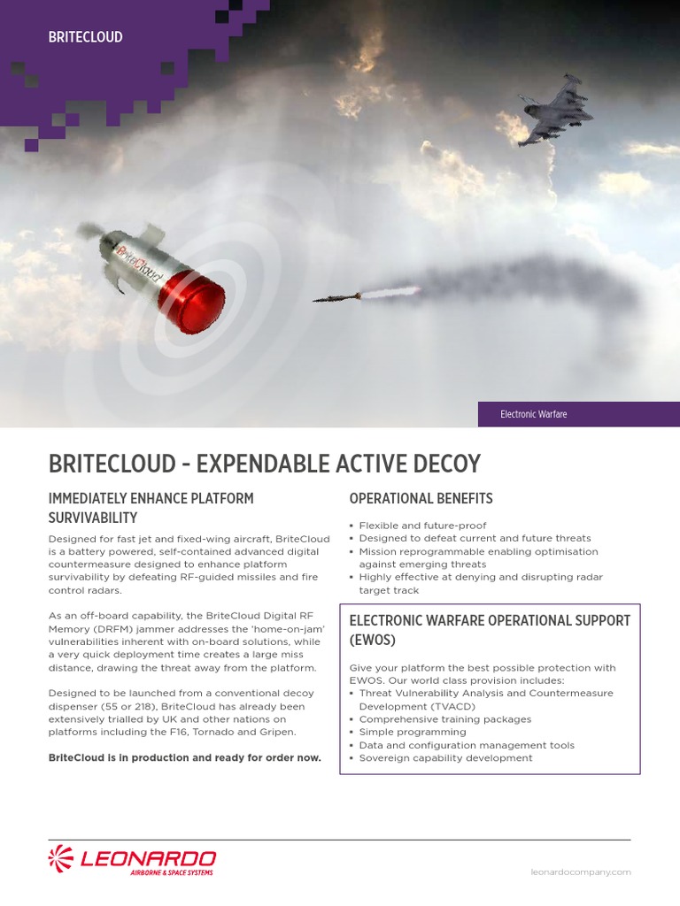 Brite Cloud Pdf Military Science Military Technology