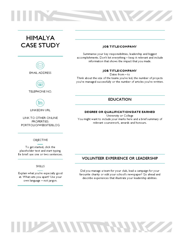 Himalya Case Study: Education | PDF | World Wide Web | Internet & Web