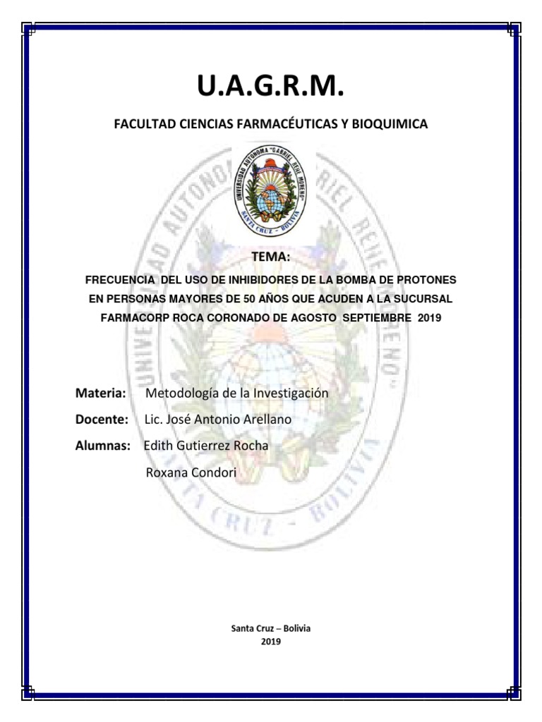 Caratula Uagrm | PDF