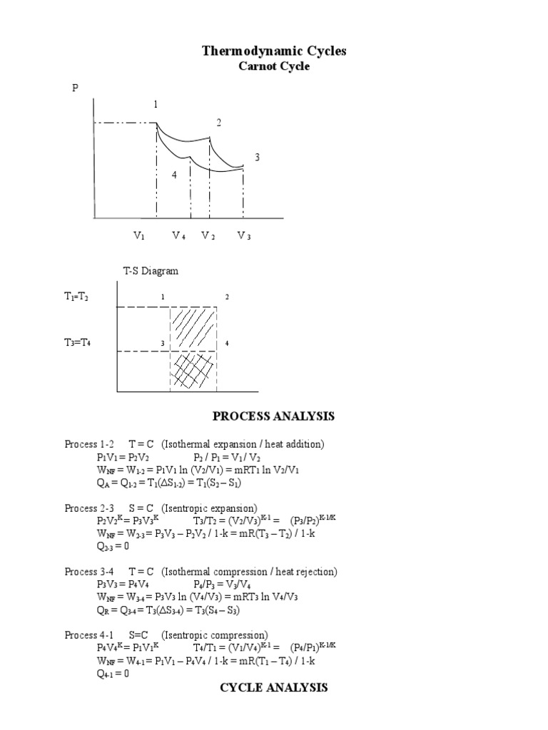 Thermo Cycles 2 | PDF | Engines | Cylinder (Engine)