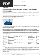 Ficha Técnica Lubricante FG-460 | PDF