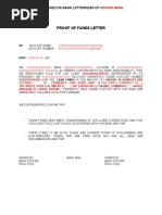Rwa Letter: Prepared On Bank Letterhead of | PDF | Finance & Money ...
