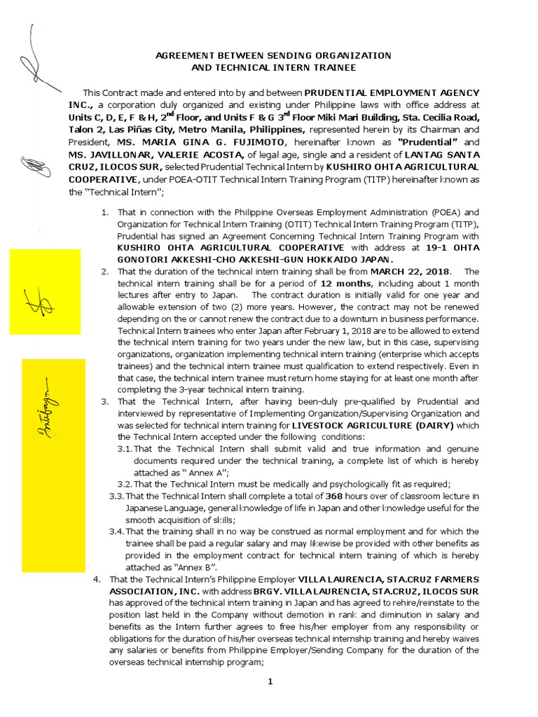 Guide How To Sign Agreement | Download Free PDF | Overtime | Employment