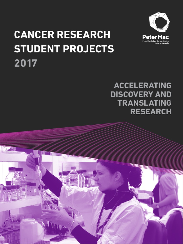 2017 Student Projects at Peter Mac | PDF | Microscope | Cancer