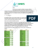 Solvent Miscibility Table Overview | PDF | Ethanol | Acetic Acid