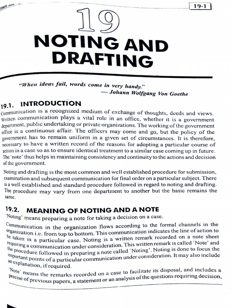 Noting and Drafting | Download Free PDF | Linguistics | Cognition