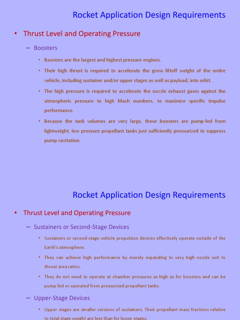 RSP - Module 2 - Lect2 | PDF | Rocket Propellant | Rocket Engine