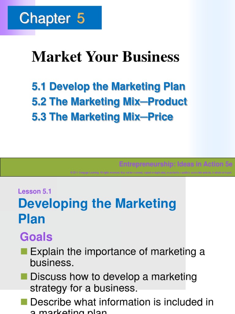 Entrep Chapter 5 | PDF | Pricing | Marketing