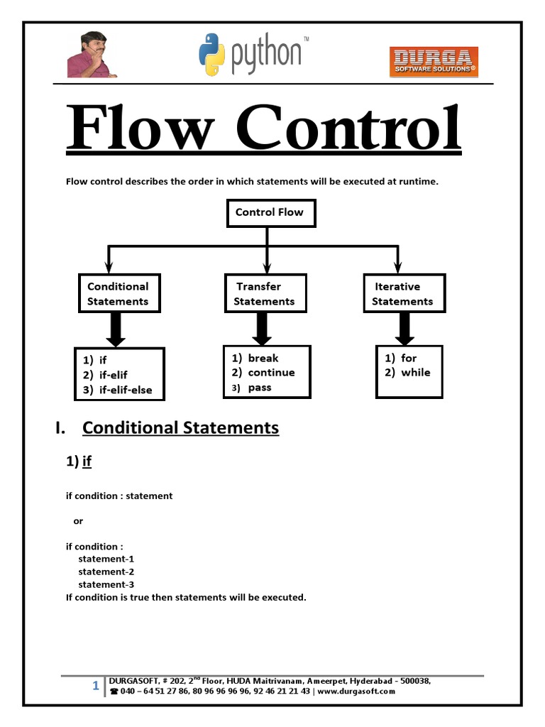 Flow Control | PDF | Control Flow | Notation