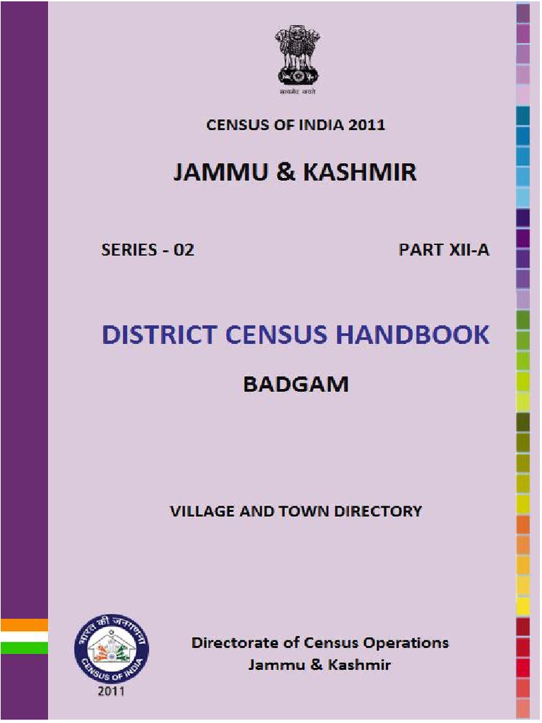 Badgam District Overview and Map | PDF