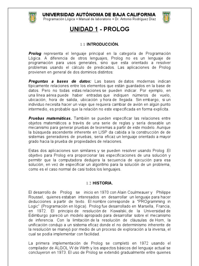 Manual Lab Prolog | PDF