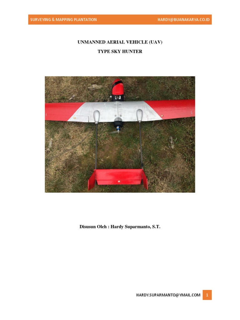 Komponen Uav Skyhunter | PDF