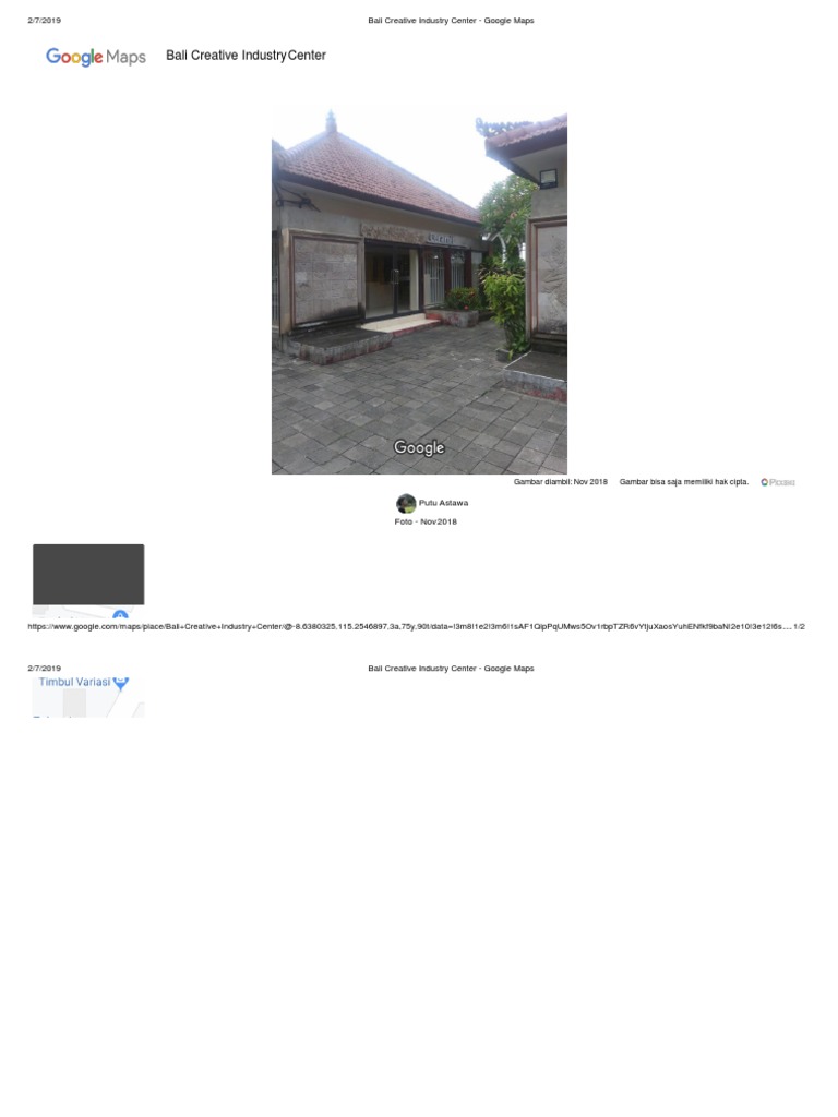 Bali Creative Industry Center: Gambar Diambil: Nov 2018 Gambar Bisa ...