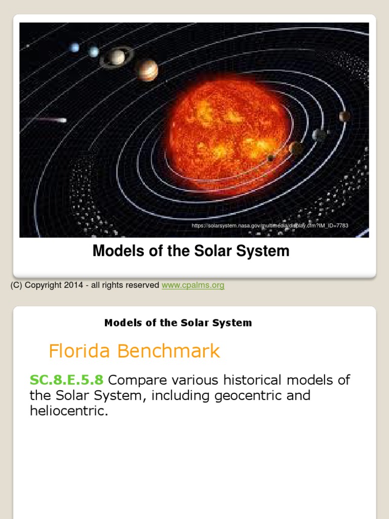 Models of The Solar System | PDF | Heliocentrism | Nicolaus Copernicus