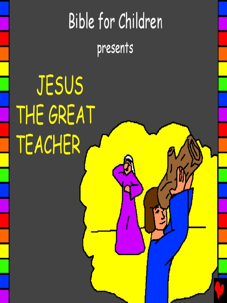 Jesus The Great Teacher English | PDF | Gospel Of Matthew | Jesus