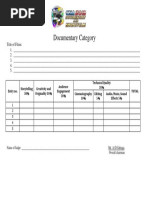 Short Film Judging Criteria Guide | PDF | Storytelling | Cinematography