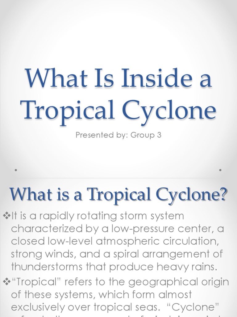 Anatomy of a Tropical Cyclone | PDF | Eye (Cyclone) | Tropical Cyclones