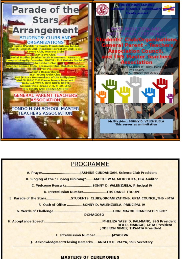 Parade of The Stars Arrangement | PDF