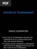 Round Robin Tournament Guide for 5 Teams | PDF | Sports | Gaming