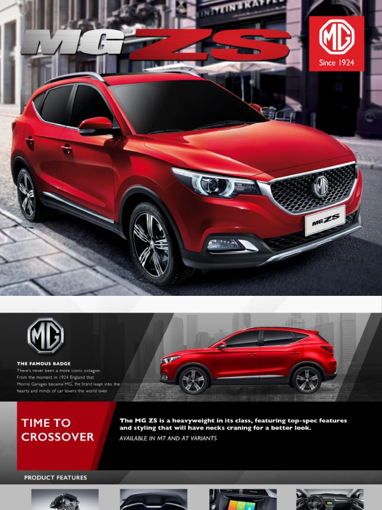 MG ZS Brochure | PDF