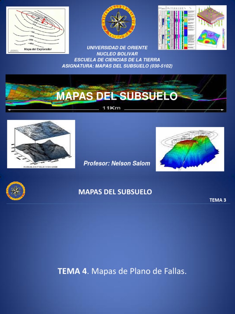 Planos de Falla | PDF | Mapa | Geometria plana)