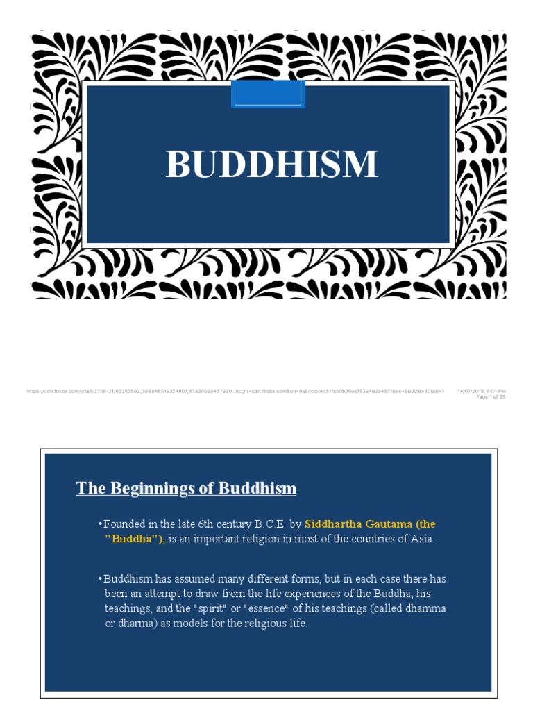 Buddhism Pdf Four Noble Truths Noble Eightfold Path