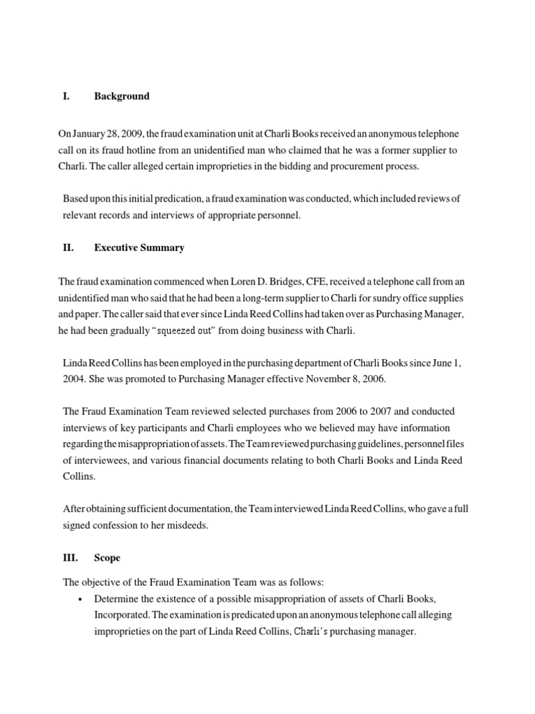 Audit Report | PDF | Fraud | Receipt