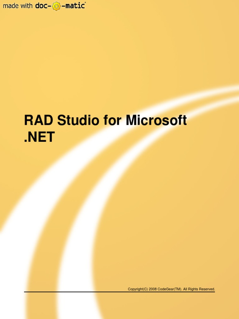 RAD Studio For Microsoft | PDF | Active X Data Objects | Component Object Model