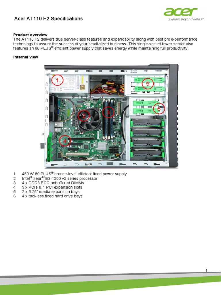 AT110 F2 Long Specs | PDF | Hard Disk Drive | Computer Hardware