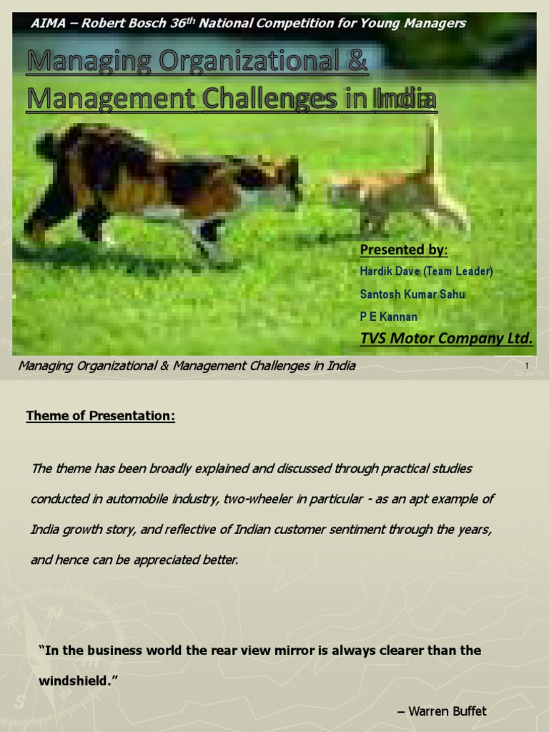 NCYM Presentation On Management Challenges | PDF | Lean Manufacturing ...