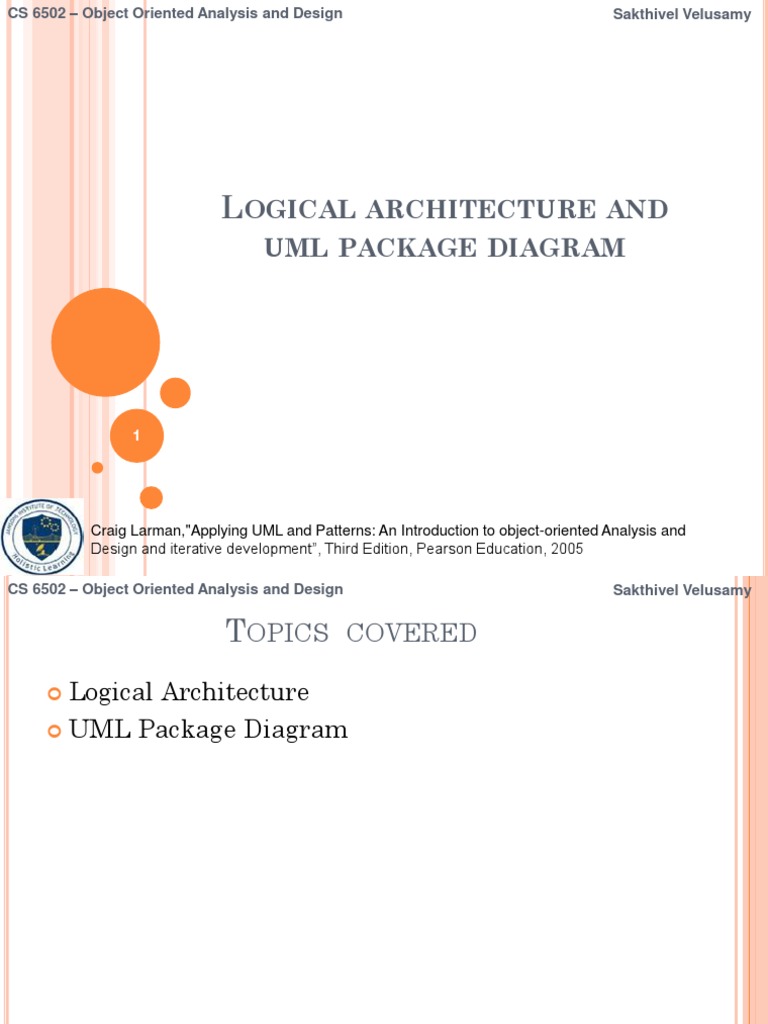 Logical Architecture Diagram and UML Package Diagram | PDF | Object ...