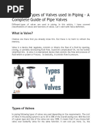 15.0 Pressure Control Valve PCV | PDF | Valve | Mechanical Engineering