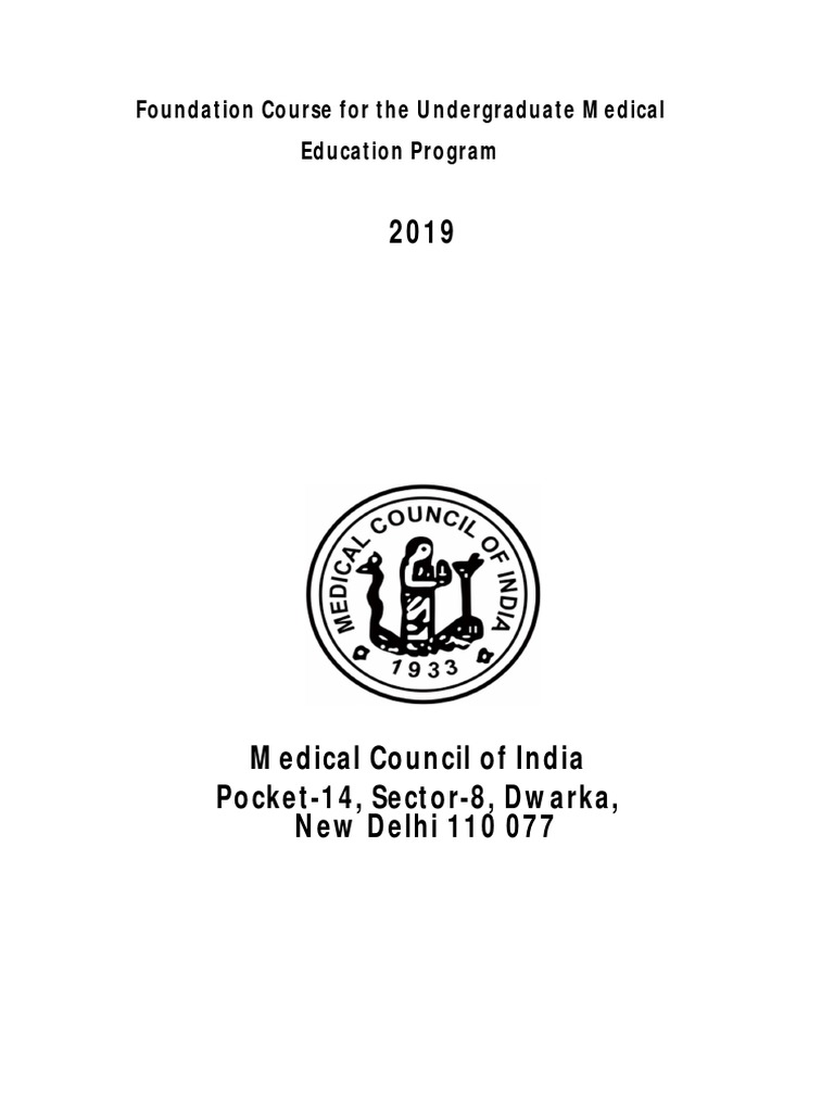 Foundation Course Mbbs 17.07.2019 | PDF | Cardiopulmonary Resuscitation ...