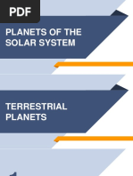 Planetary Fact Sheet | PDF | Solar System | Apsis