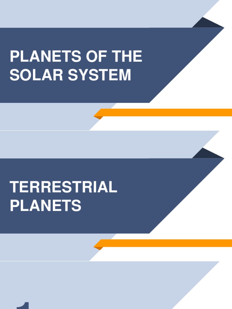 Planets of The Solar System | PDF | Mercury (Planet) | Venus