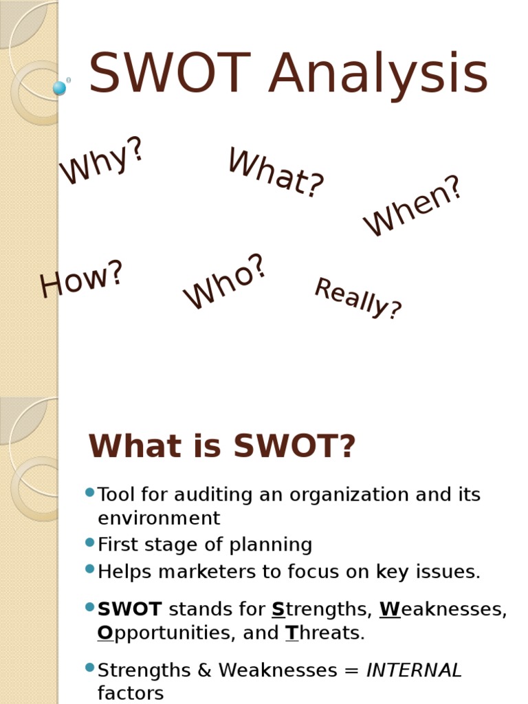 Swot Analysis | PDF | Mc Donald's | Swot Analysis