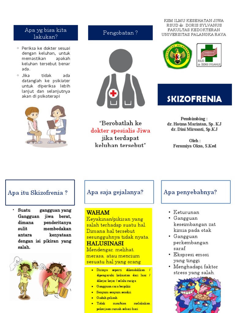 Leaflet Skizofrenia | PDF