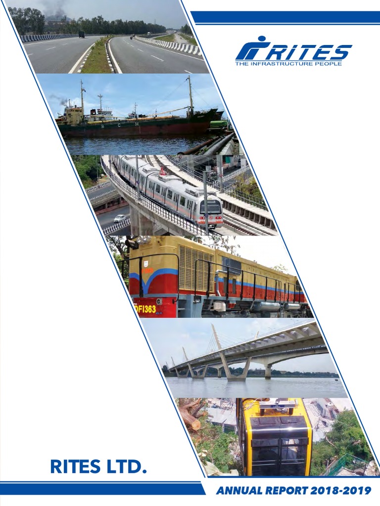 Rites Annual Report 2018 19 | PDF | Dividend | Corporate Social ...
