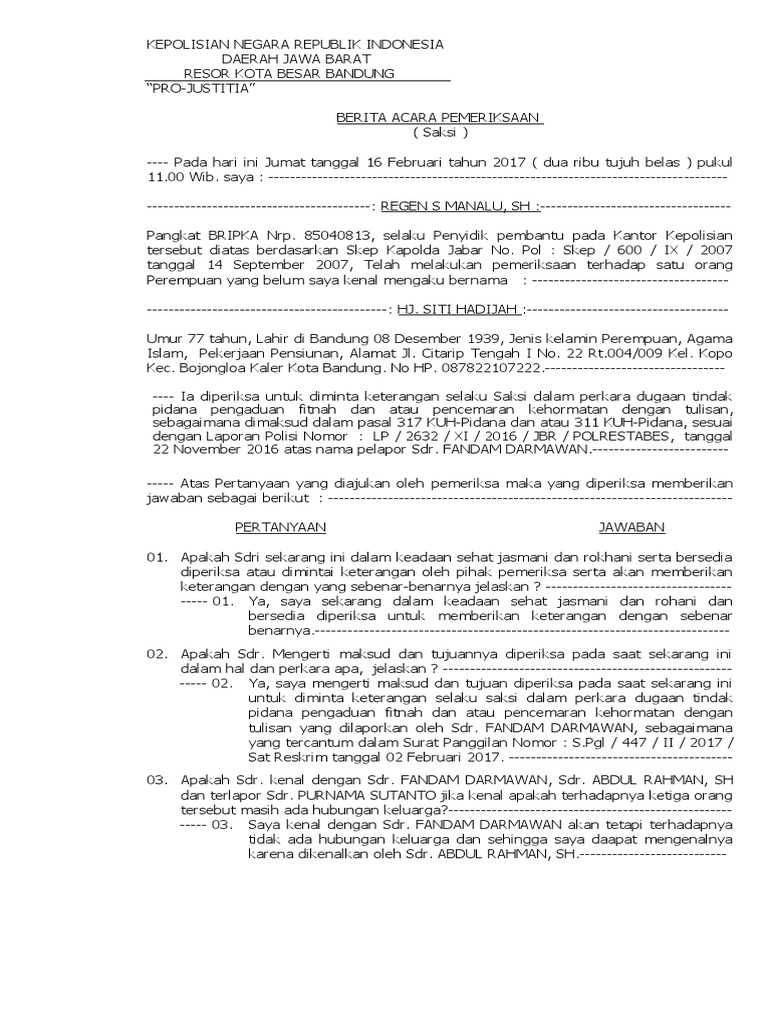 Bap Abdul Rahman SH | PDF