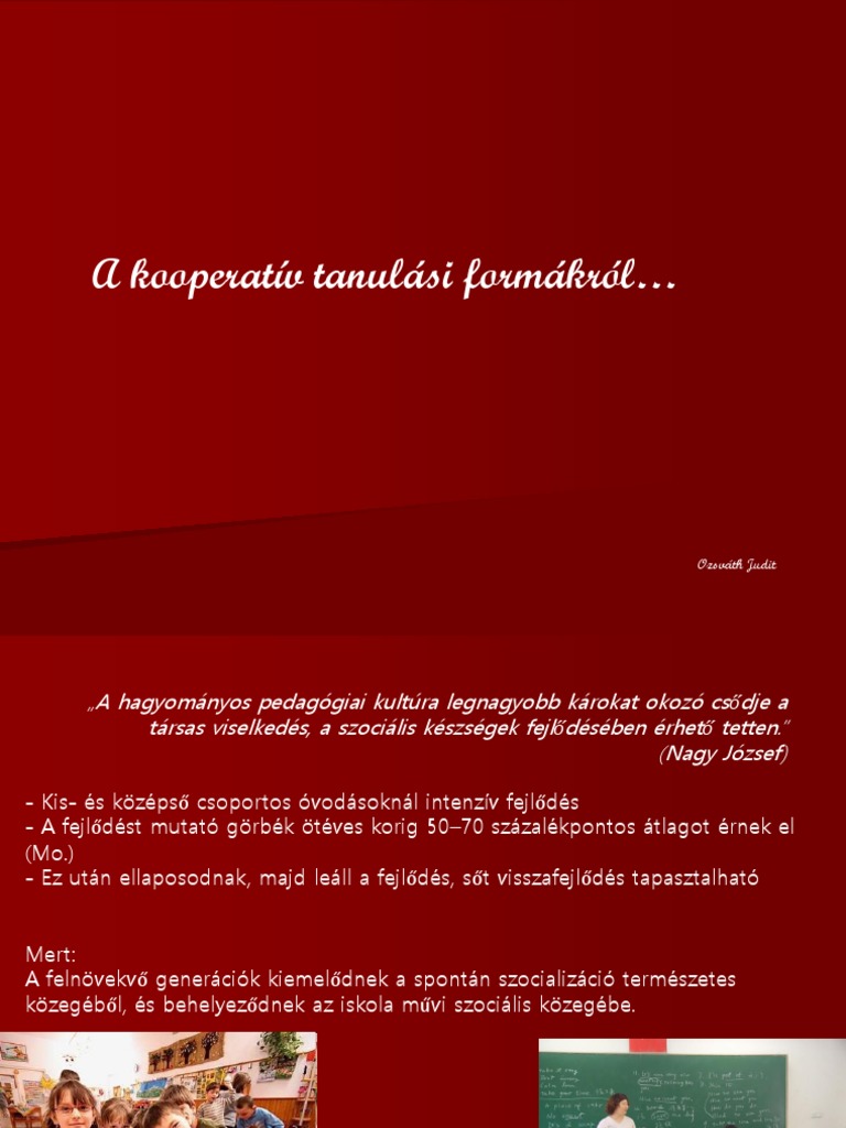 Kooperativ Technikák | PDF