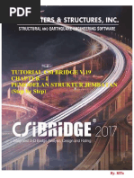 Tutorial CSI Bridge Video 1 & 2 | PDF | Building Engineering | Structural Engineering