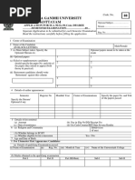 ANU Original Degree Application Form | PDF | Titles | Postgraduate ...