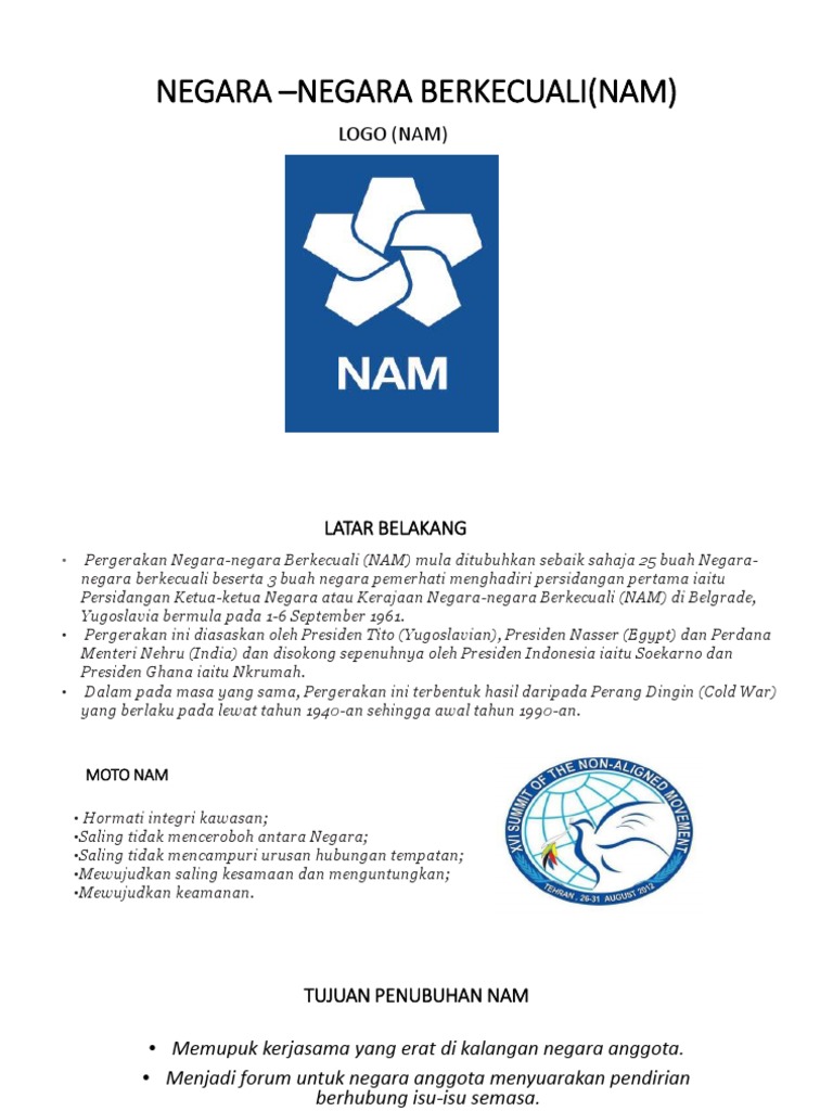 Negara - Negara Berkecuali (Nam) | PDF