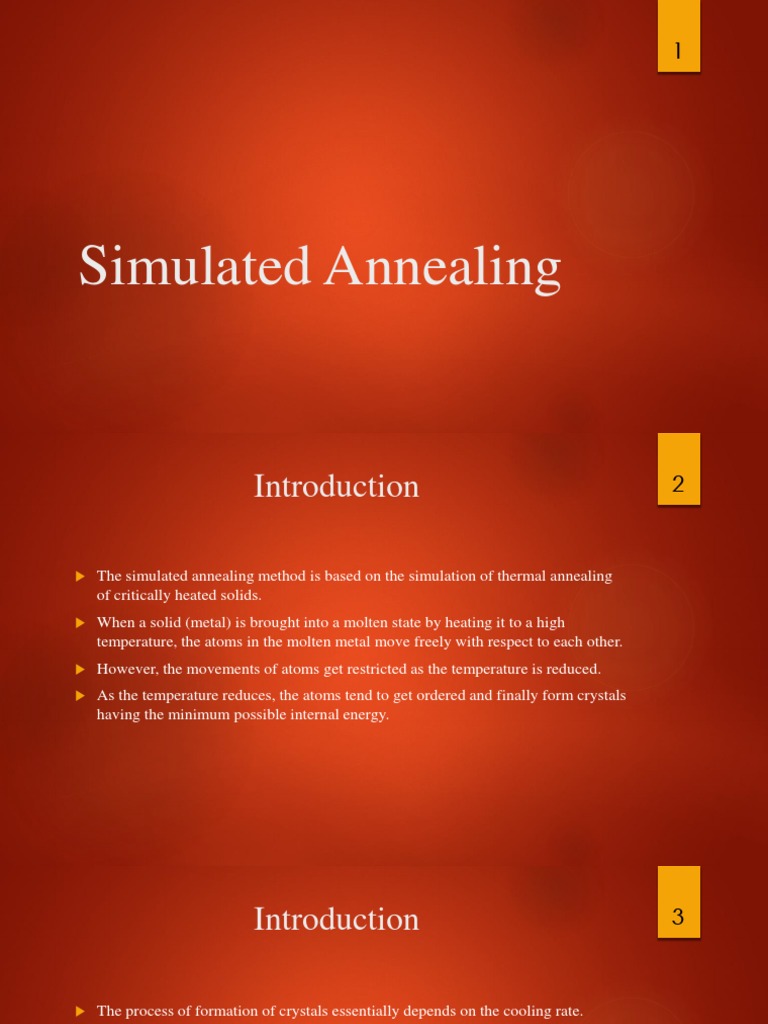 Simulated Annealing | Download Free PDF | Crystal | Melting