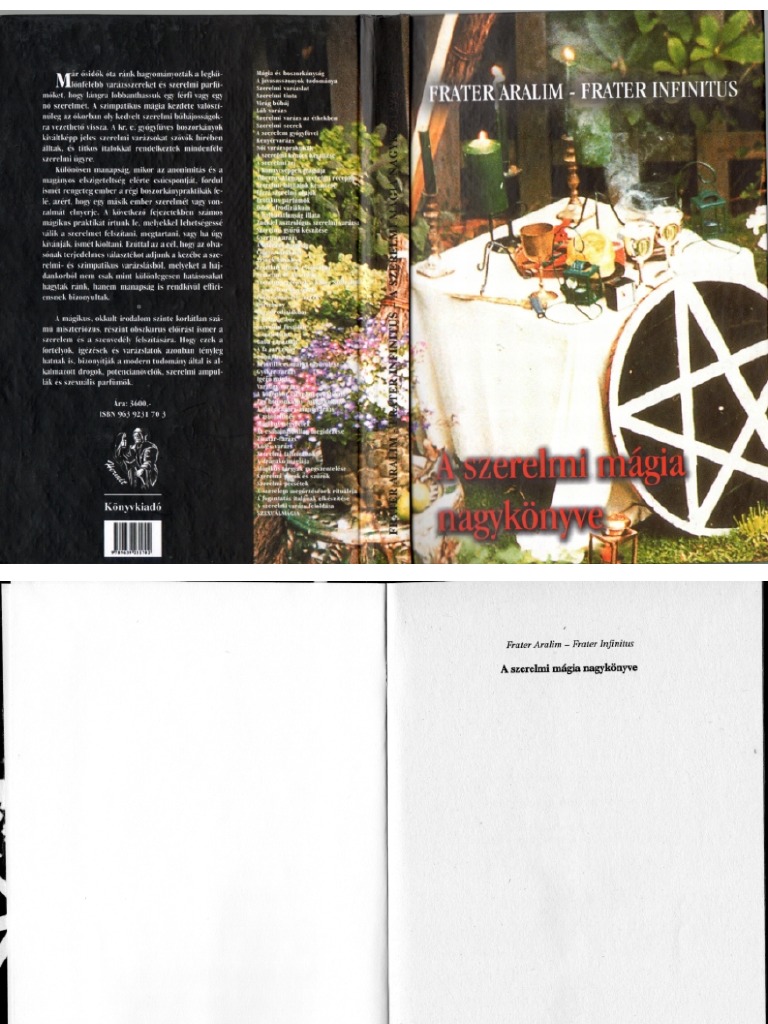 Frater Aralim & Frater Infinitus - A Szerelmi Mágia Nagykönyve PDF | PDF