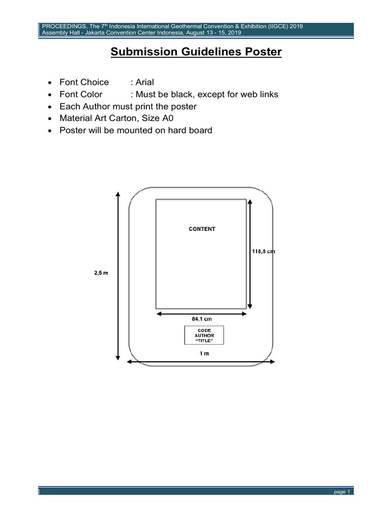IIGCE 2019-Poster-Template - Rev PDF | PDF